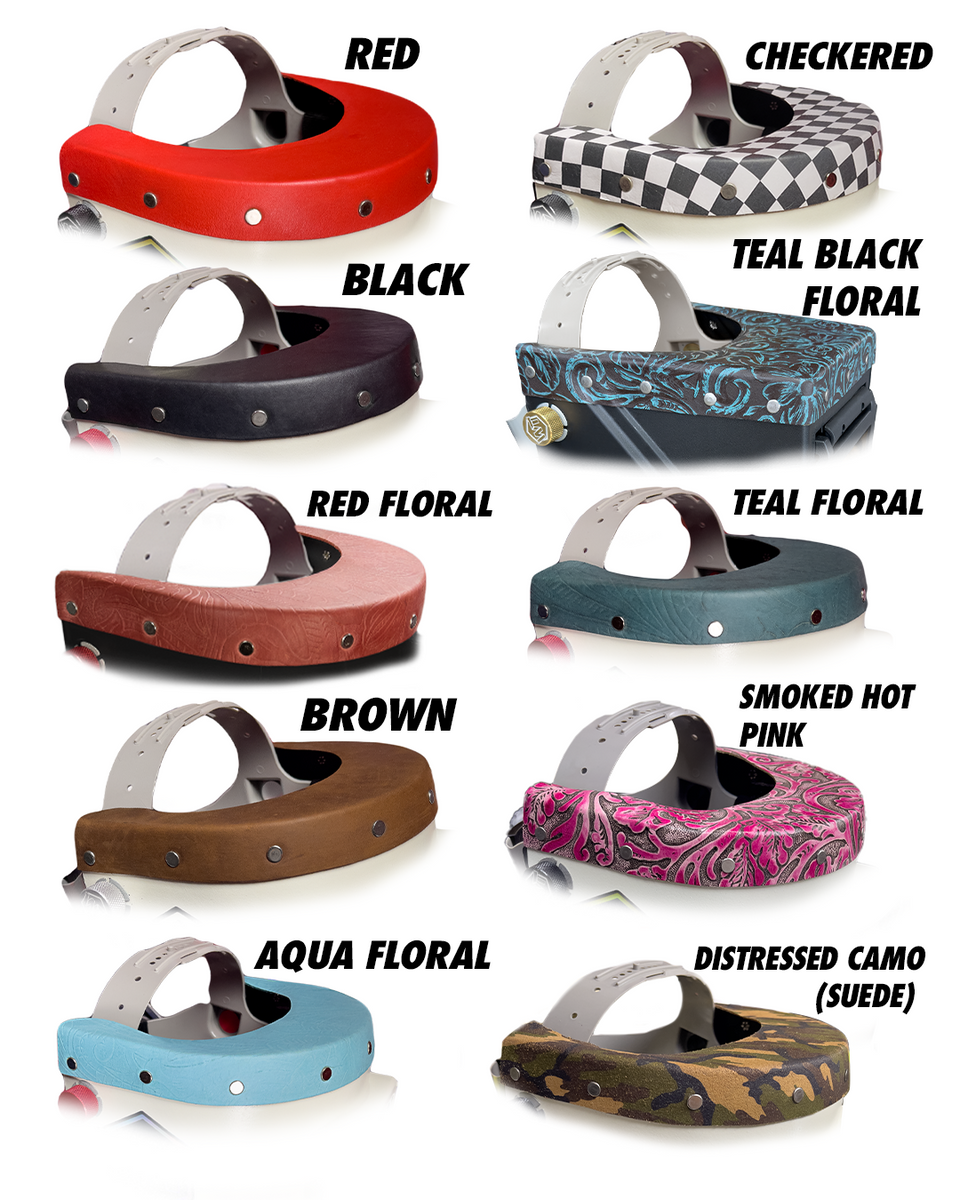 Chopped Leather Top/Bottom PIPELINER Welding Helmet with Aluminum Fast ...