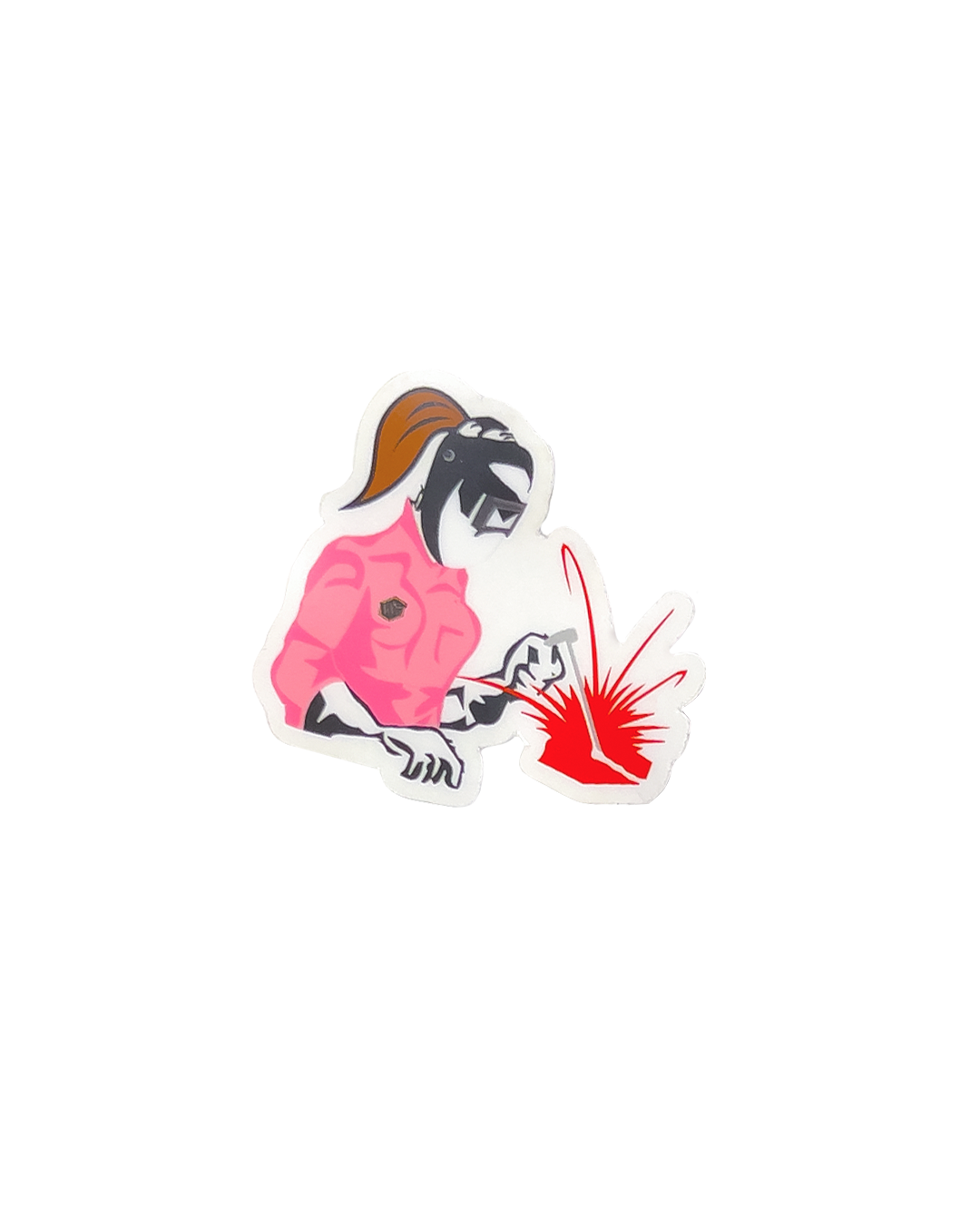 WELDTUBE Welder Women Sticker – WeldTube
