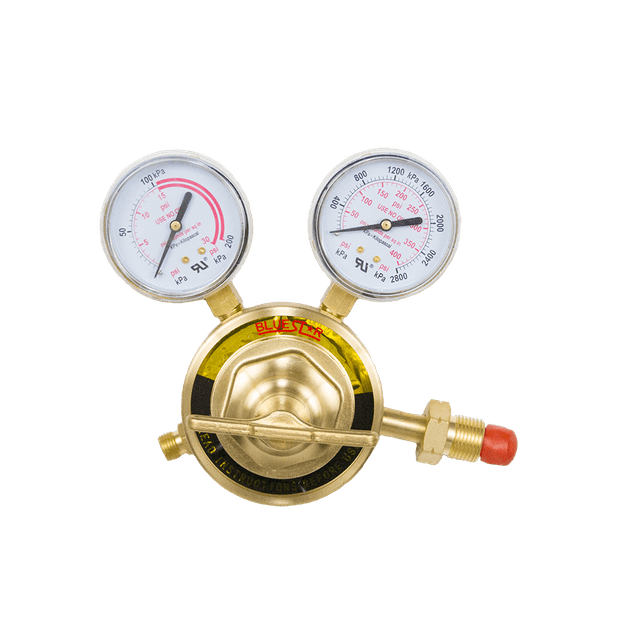 BLUE STAR Heavy Duty 450 Series ACETYLENE Regulator – WeldTube