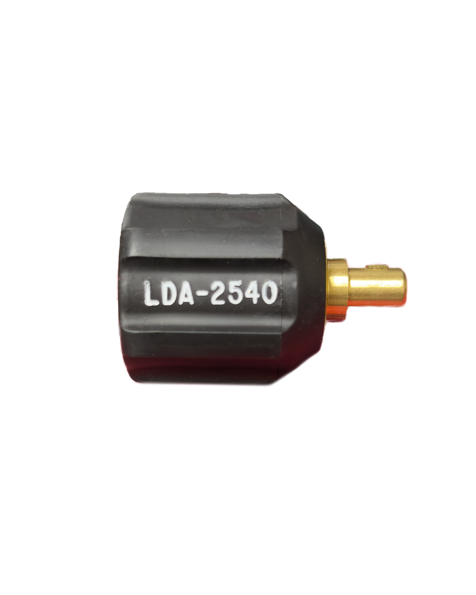 LENCO LDA-2540 Adapter, SMALL DINSE Male to Tweco Female Connector, Bl ...