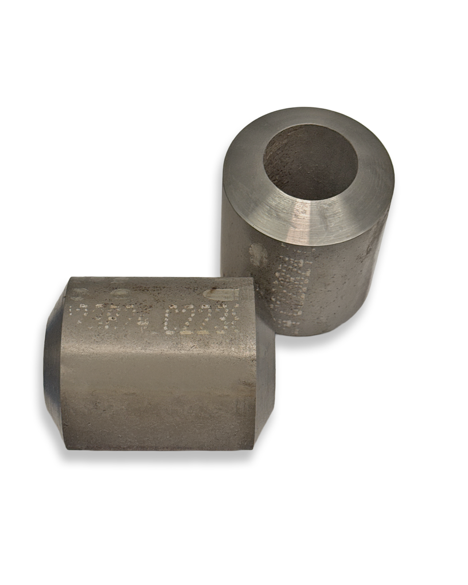2-3/4" x .625" Monster Carbon Steel Pipe Coupon Set, Beveled Both Ends ...
